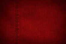 Red Cloth With Seam Free Stock Photo - Public Domain Pictures