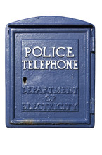 Vintage Police Call Box Free Stock Photo - Public Domain Pictures