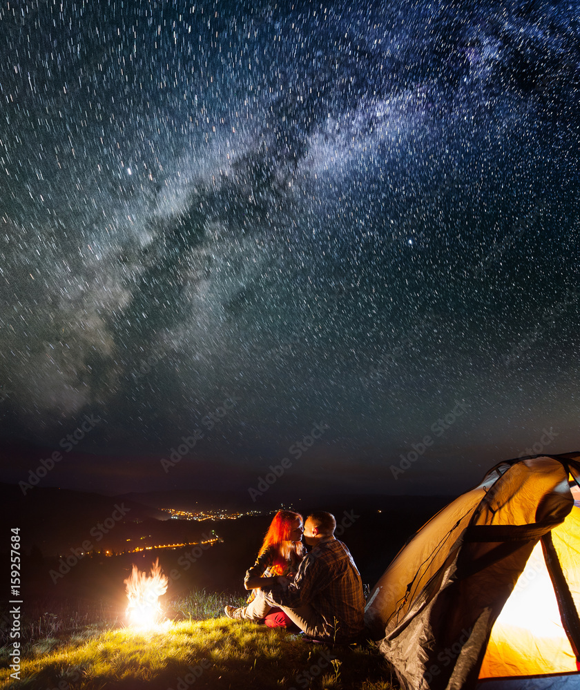 Camping Under The Stars