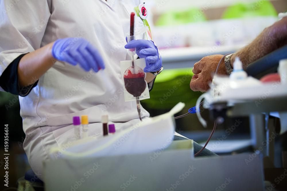 BLOOD DONATION Stock Photo | Adobe Stock