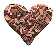 Brick Heart PNG Free Stock Photo - Public Domain Pictures