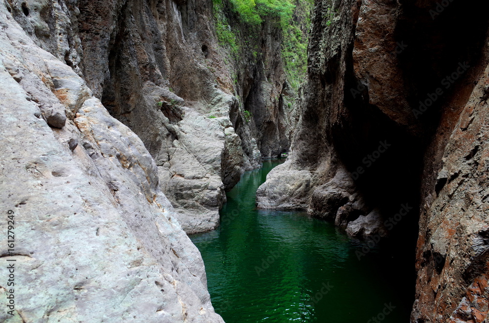 Somoto Canyon in the north of Nicaragua, a popular tourist destination ...