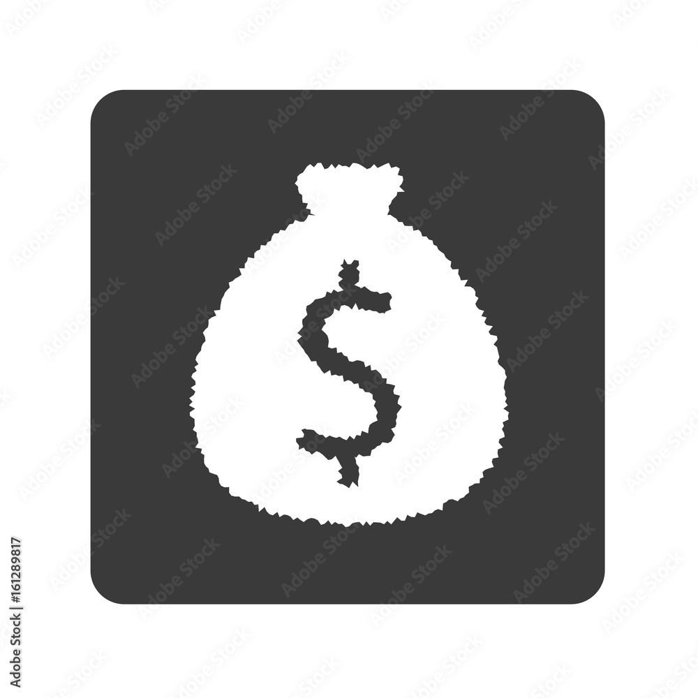Geldsack Dollar - Handgezeichnet Stock Vector | Adobe Stock