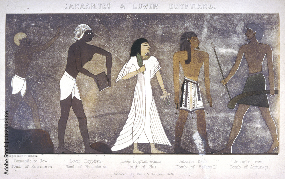 Ancient Egyptian Costume. Date: circa 3000 BC Stock Illustration ...