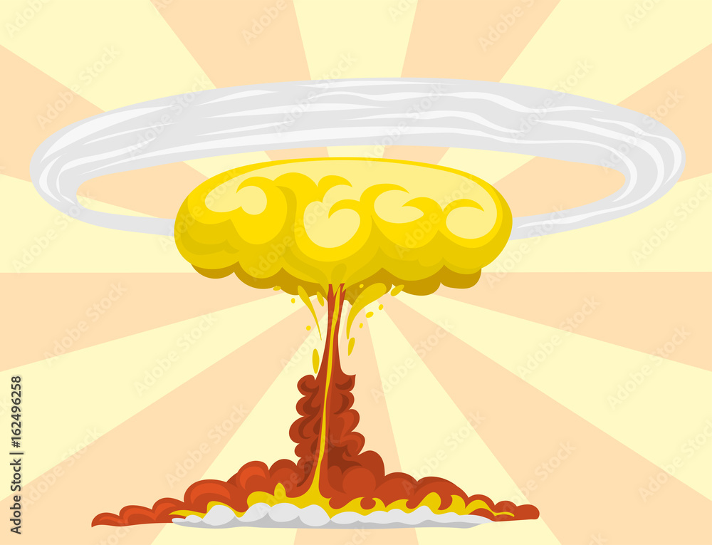 Cartoon explosion boom effect animation game sprite sheet explode burst blast fire comic flame ...