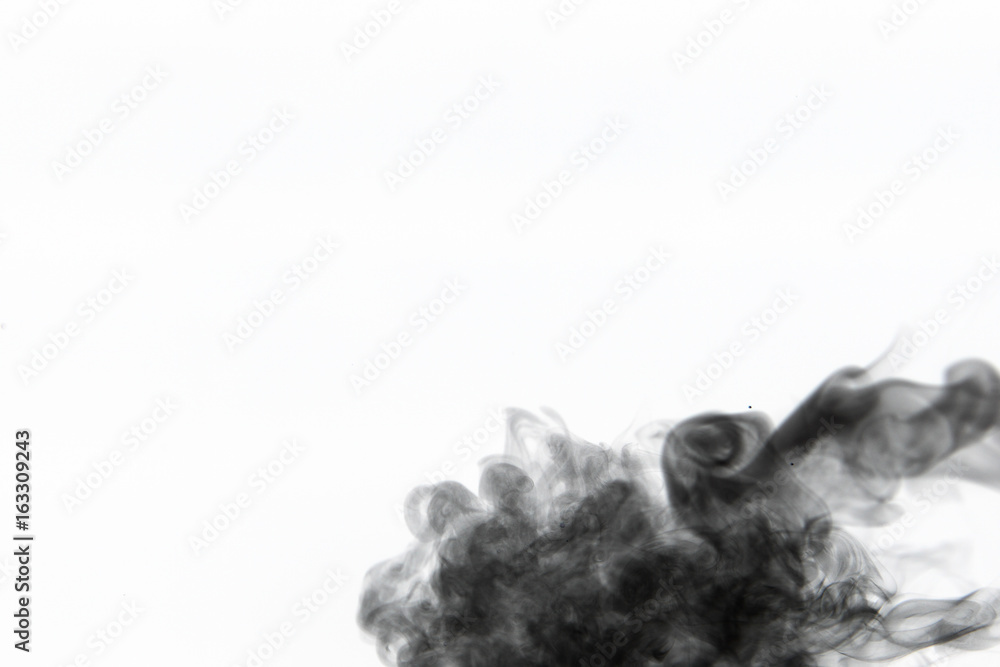 Smoke background / Smoke is a collection of airborne solid and liquid ...
