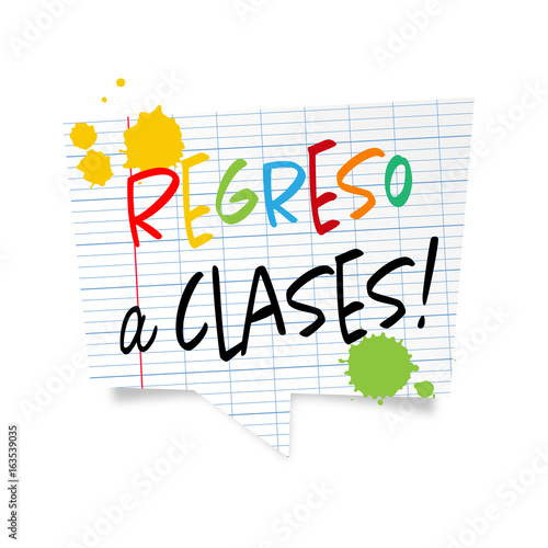 Regreso a clases ! Stock Vector | Adobe Stock