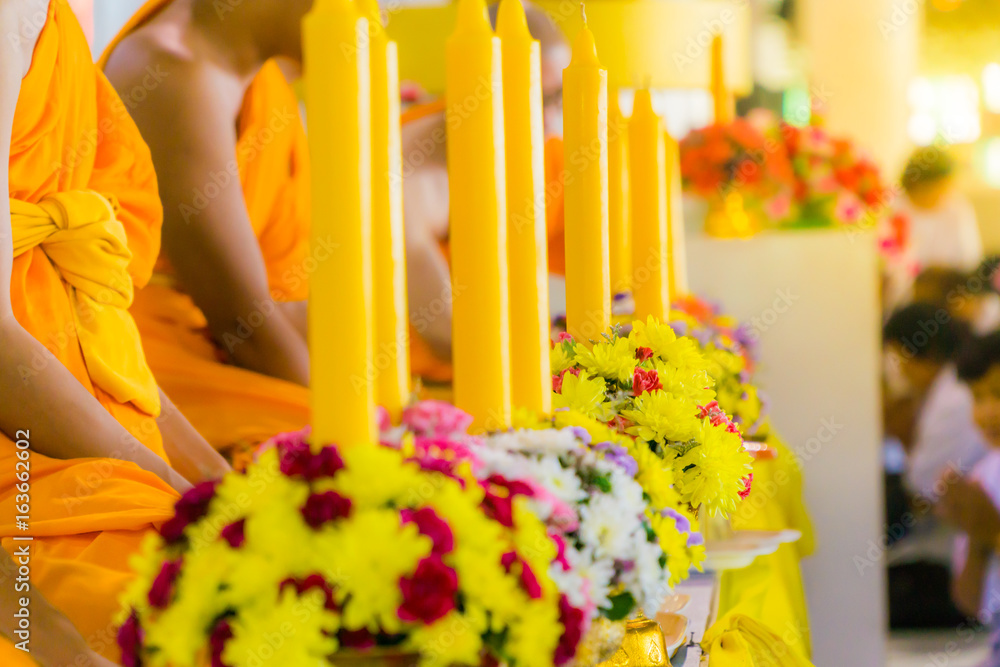Asanha Bucha Day and Buddhist Lent Day, residents have joined in an ...