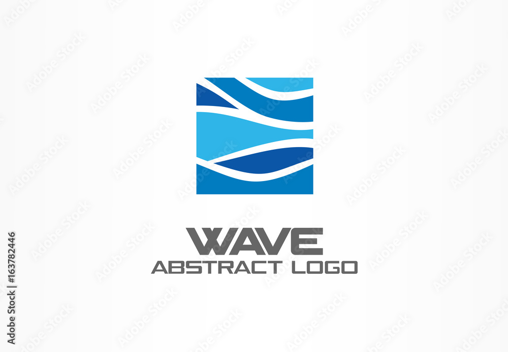 Abstract logo for business company. Corporate identity design element ...