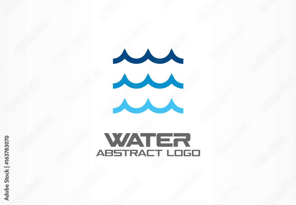 Abstract logo for business company. Corporate identity design element ...