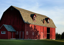 Americana Red Barn Free Stock Photo - Public Domain Pictures