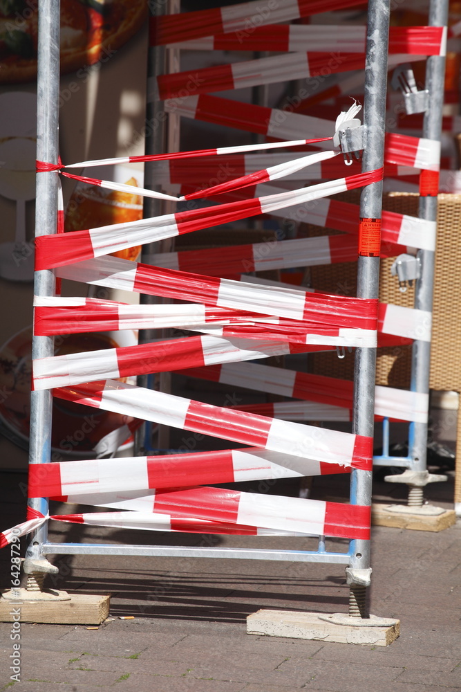 Stock-Foto „Absperrband“ | Adobe Stock