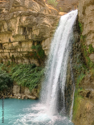Waterfall of Gali Ali beg in Erbil, Iraqi Kurdistan region Stock Photo ...
