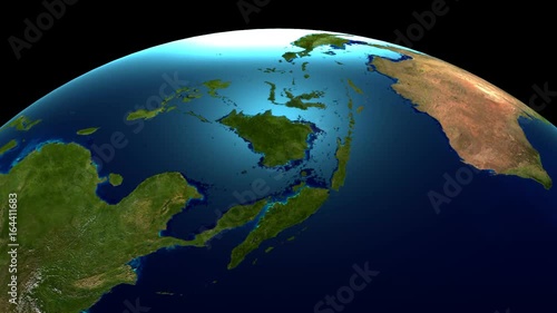 Stock Video of 3D rotating Earth/ globe/ world map. at Adobe Stock ...