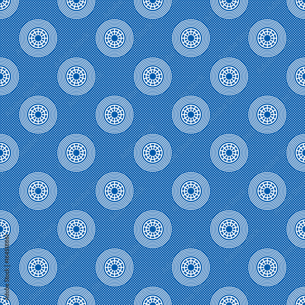 Seamless Traditional African Fabric Pattern (Shweshwe, Leteisi ...