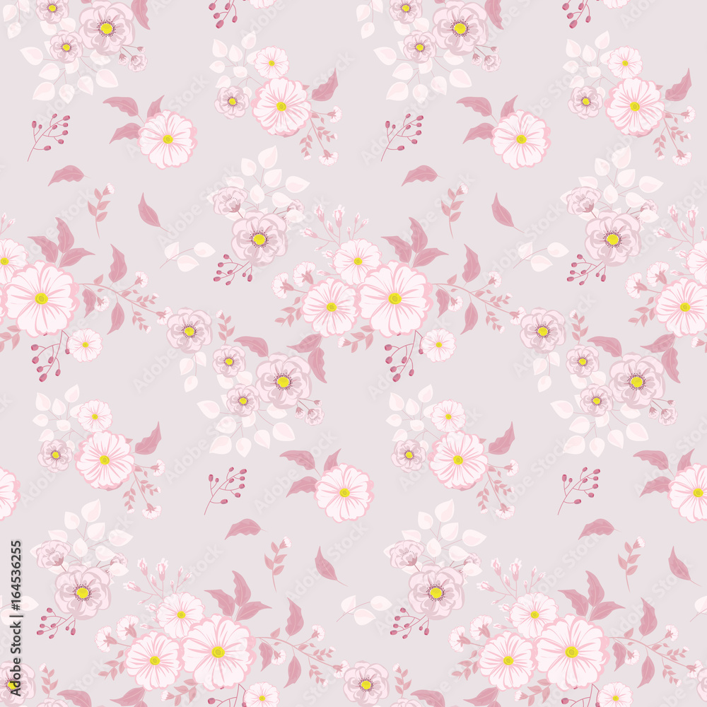 Light Flower Background Pattern