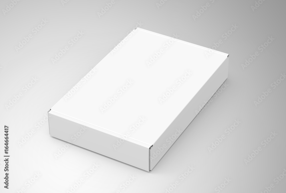 Blank tuck top box template Stock Illustration | Adobe Stock