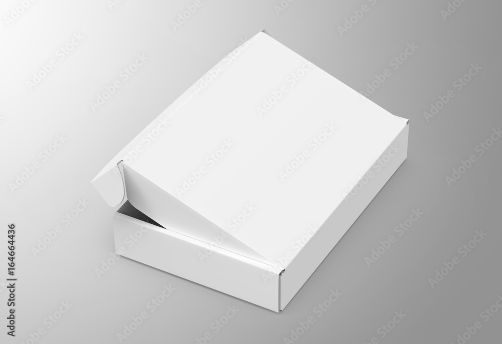 Blank tuck top box template Stock Illustration | Adobe Stock