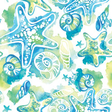 Starfish Beach Background Pattern Free Stock Photo - Public Domain Pictures