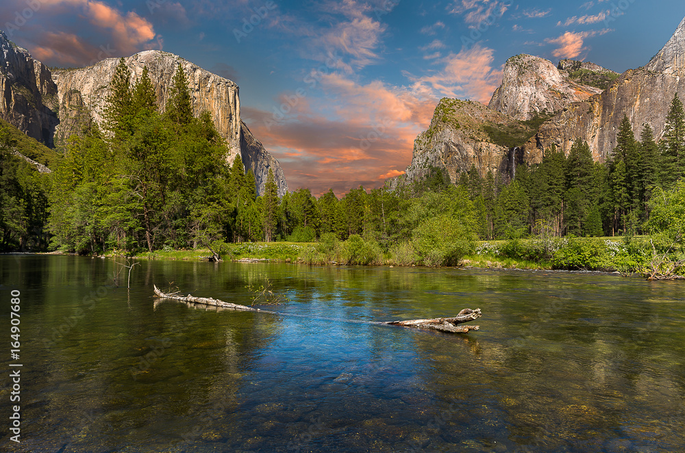 Valley View, Yosemite Stock Photo | Adobe Stock