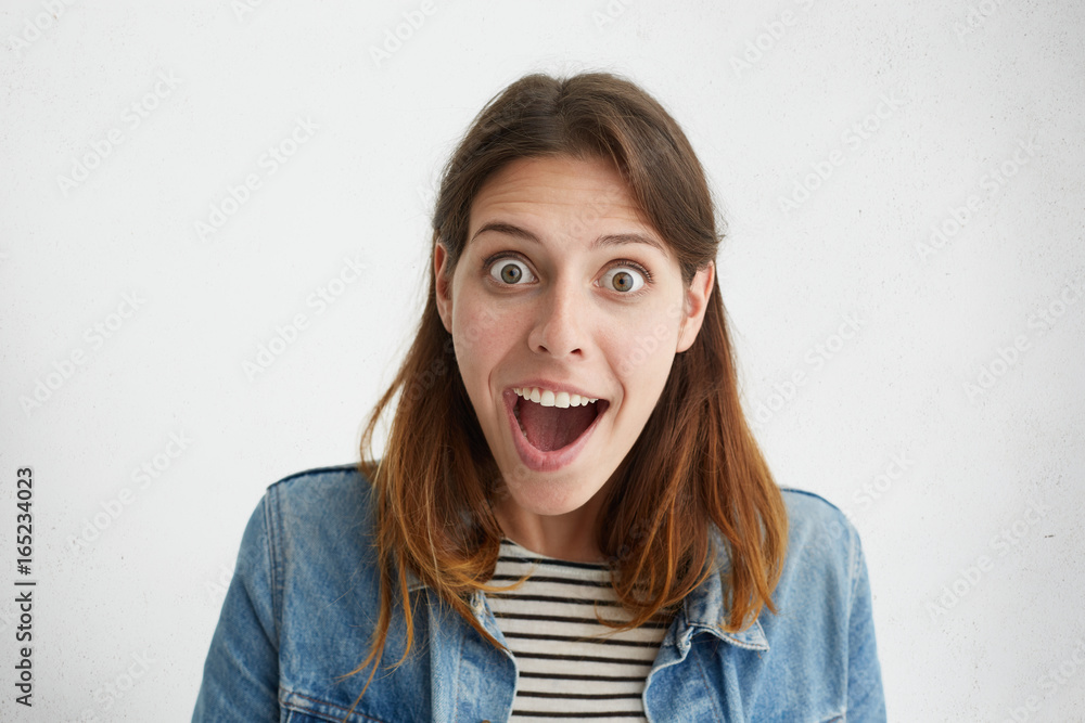 Postive human facial expressions, emotions, feelings, reaction and ...