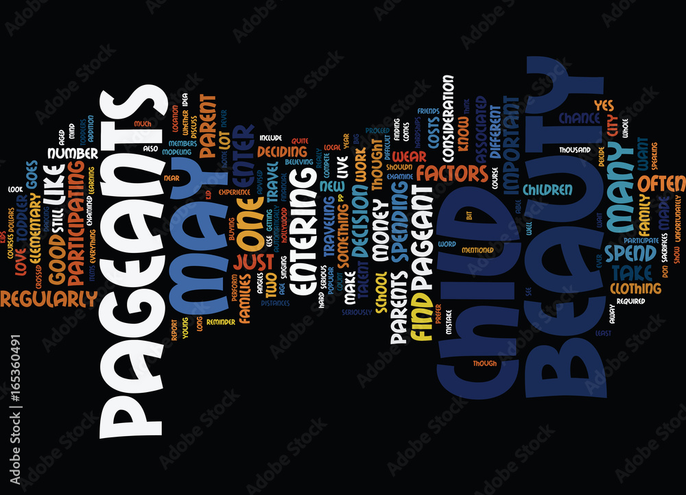 BEAUTY PAGEANTS SHOULD YOU LET YOUR TEEN ENTER THEM Text Background ...