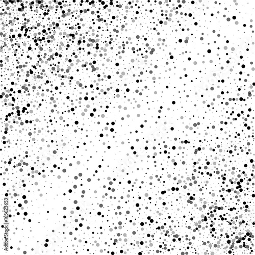Dense black dots. Abstract scattered pattern with dense black dots on ... Dense black dots. Abstract scattered pattern with dense black dots on ...