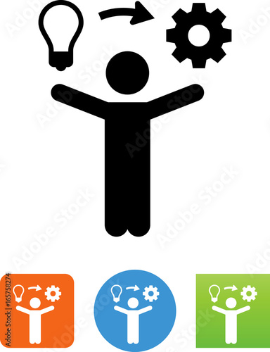 Implement Icon - Illustration Stock Vector | Adobe Stock