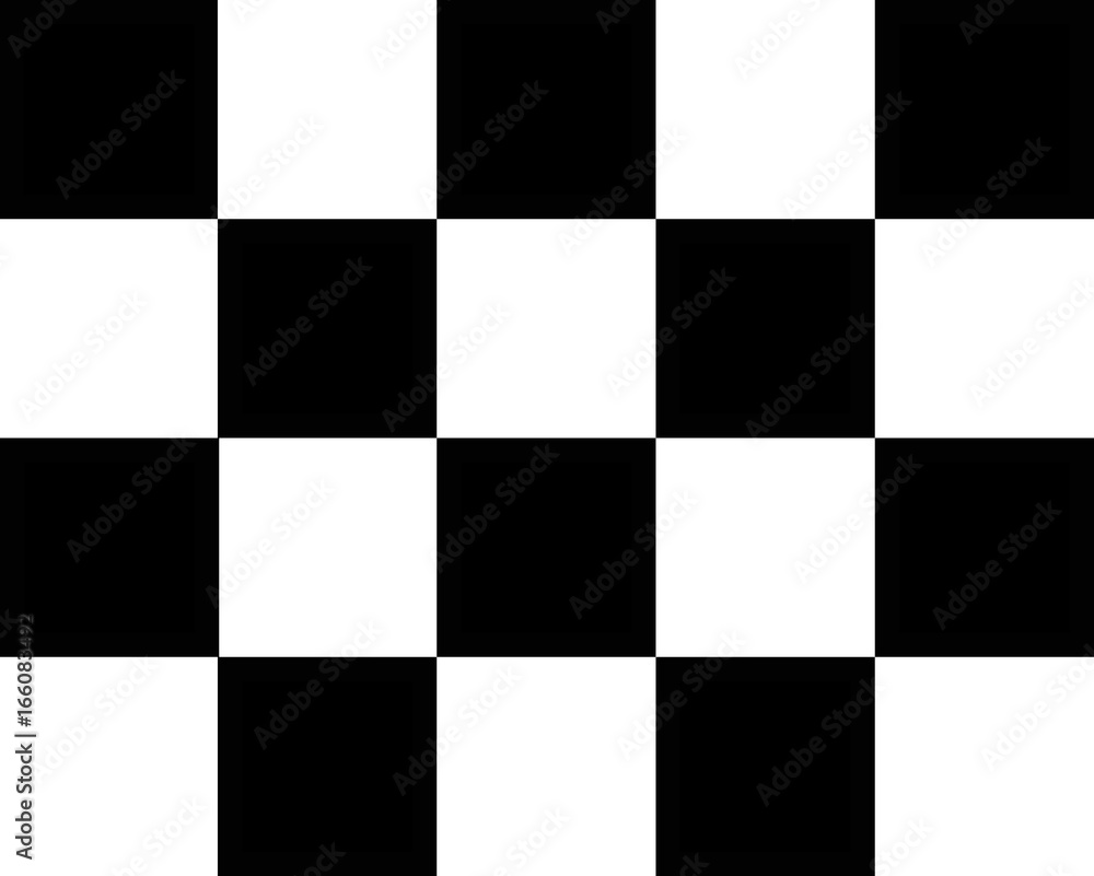 Ilustración de Stock Fondo a cuadros blanco y negro. | Adobe Stock