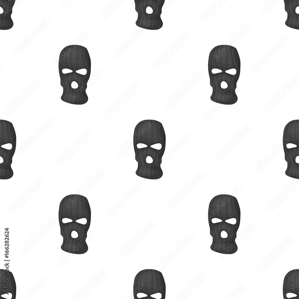 Mask to close the face of the offender from witnesses.Prison single ...