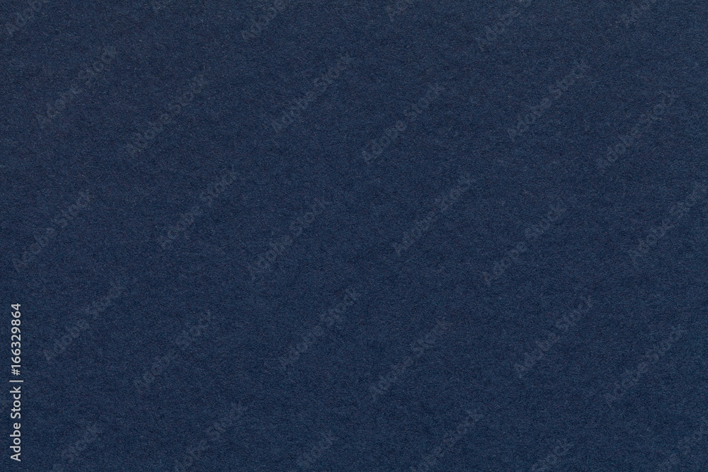 Texture of old navy blue paper closeup. Structure of a dense cardboard ...