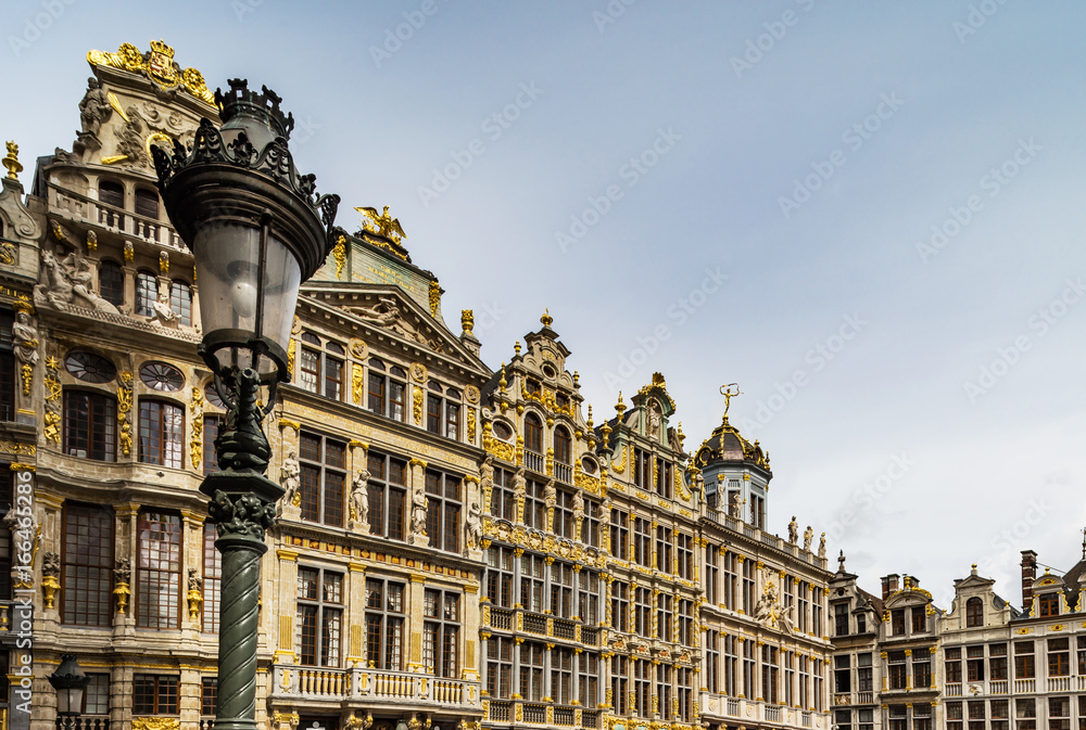Architecture of Brussels, historic buildings and streets Stock Photo ...