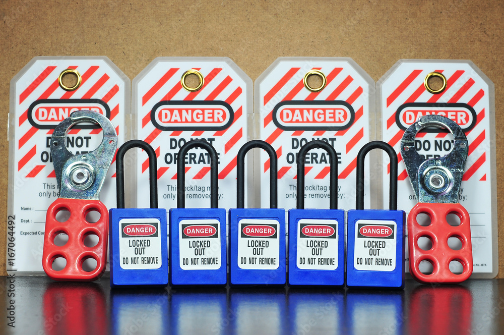 Lock out & Tag out , Lockout station,machine - specific lockout devices ...