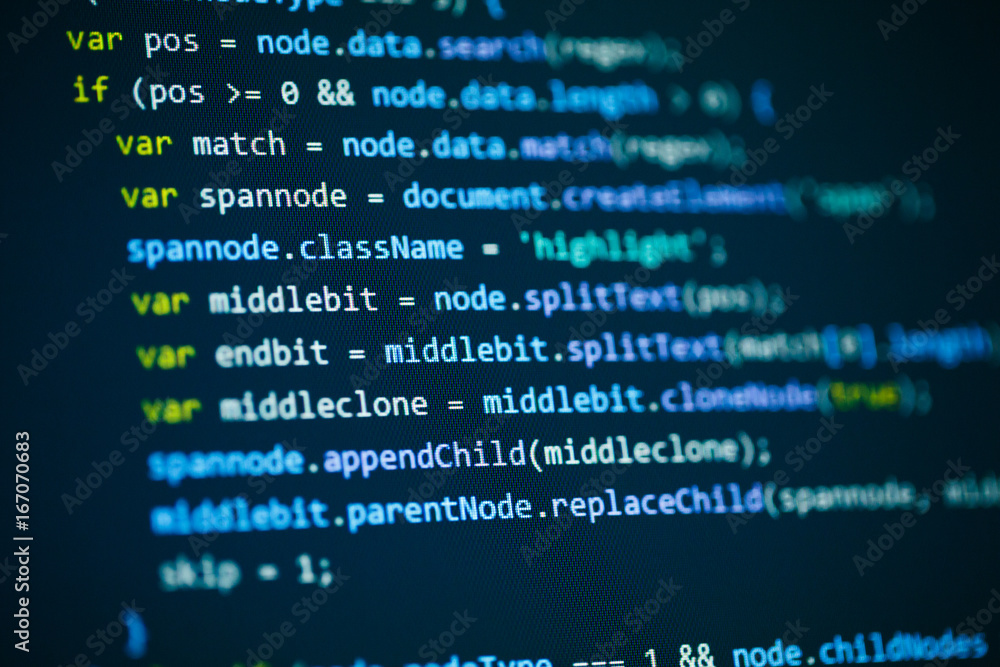 Software computer programming code background Stock Photo | Adobe Stock