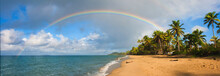 Tropical Island Rainbow Free Stock Photo - Public Domain Pictures