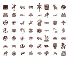Aztec Symbols 02 Free Stock Photo - Public Domain Pictures