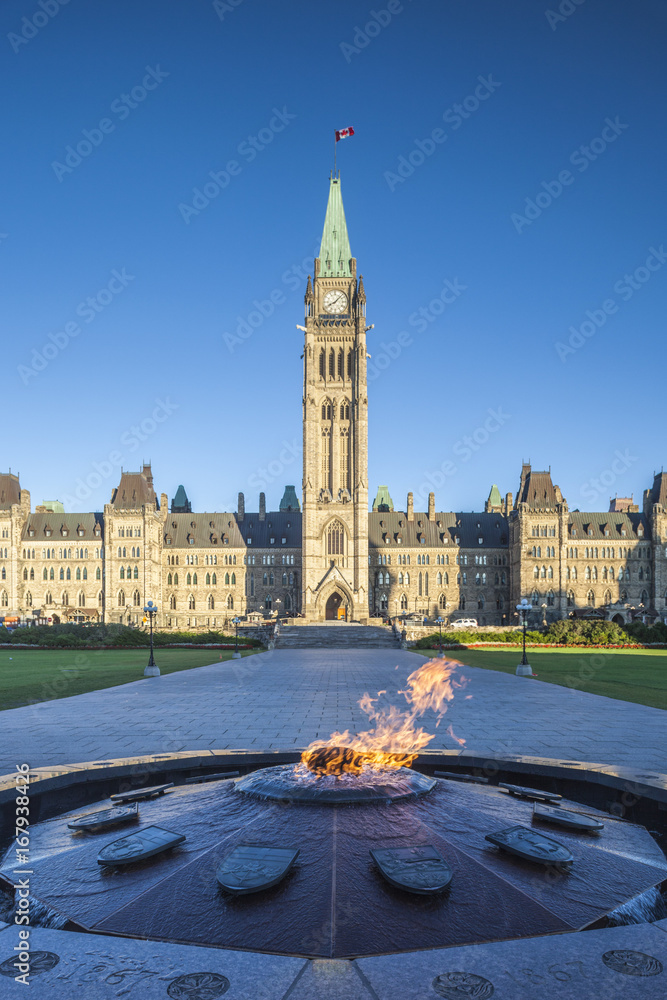 Canada, Ontario, Ottowa, capital of Canada, Canadian Parliament ...