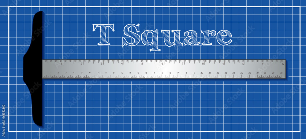 T Square for Architecture, Engineers, Science and Math, drafting tool ...