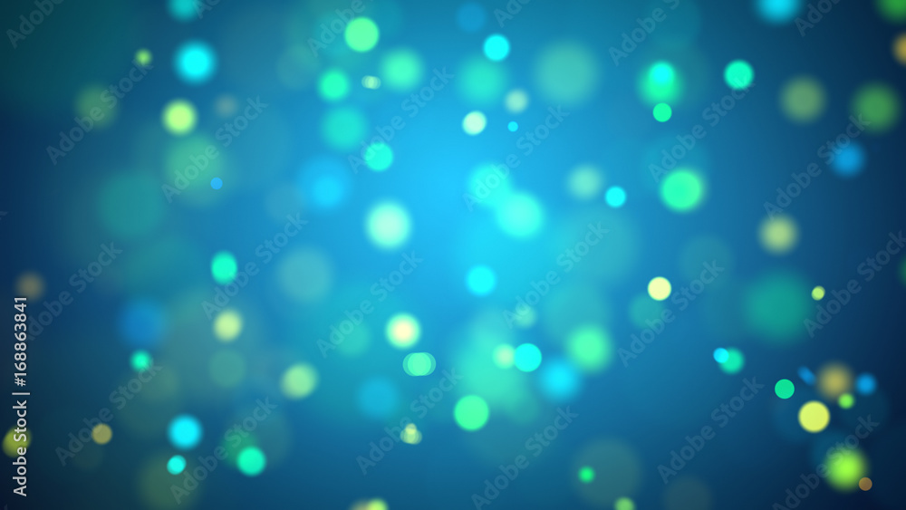 ภาพประกอบ Stock bokeh blur background dust motion graphic, Particle ...