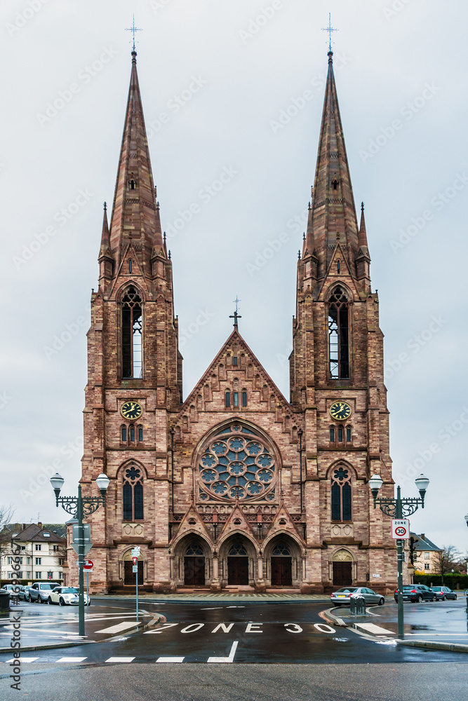 St. Paul's Church of Strasbourg (Eglise Saint-Paul de Strasbourg, 1897 ...