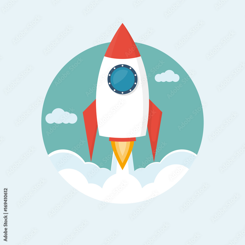 Rocket Launch Icon