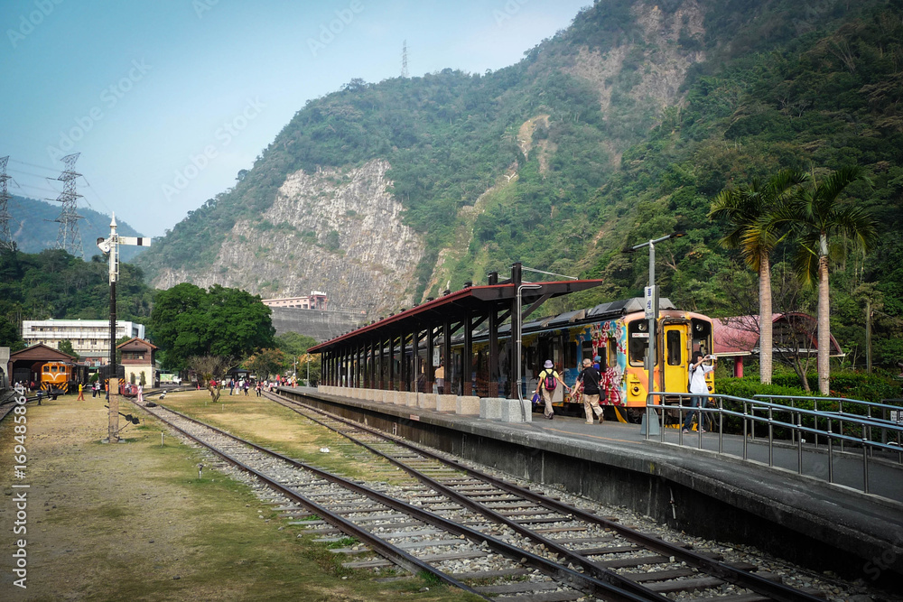 Historic narrow gauge railway - Taiwan Stock Photo | Adobe Stock