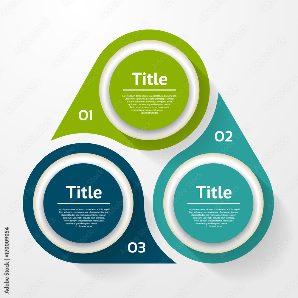 Vector circle infographic. Template for diagram, graph, presentation ...