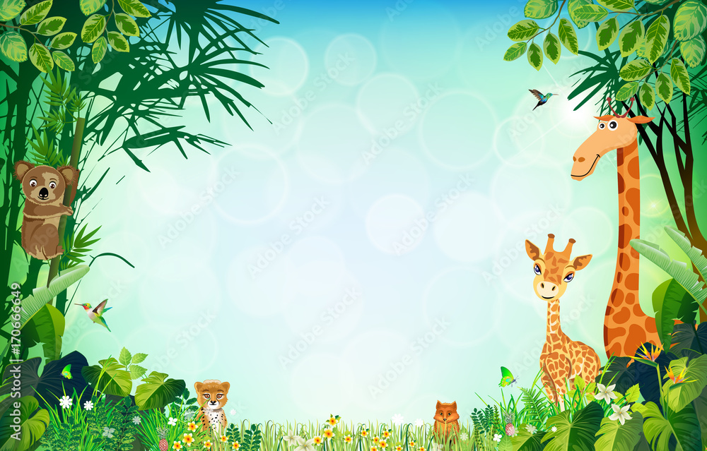 animal vector Stock Vector | Adobe Stock