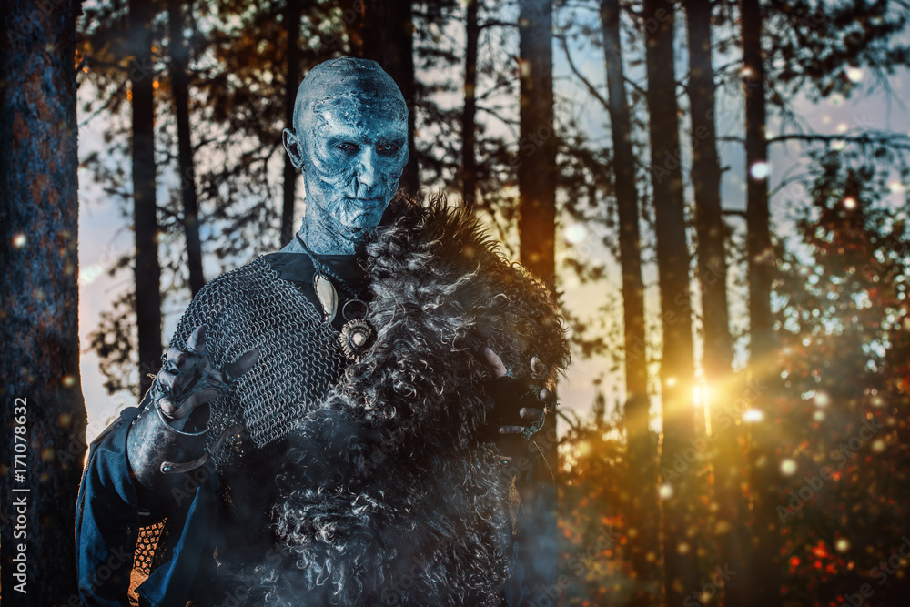 Stock-Foto „angry zombie warrior“ | Adobe Stock