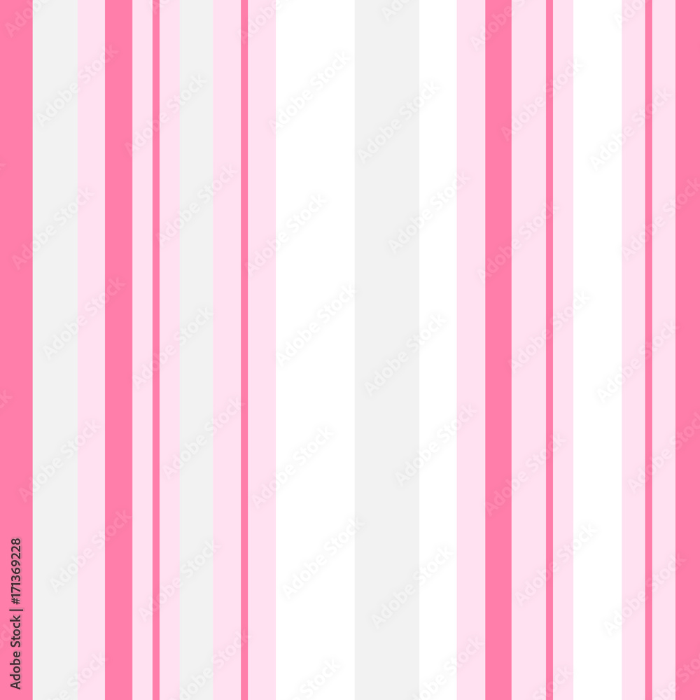 Striped pattern with stylish and bright colors. Pink, gray and white ...