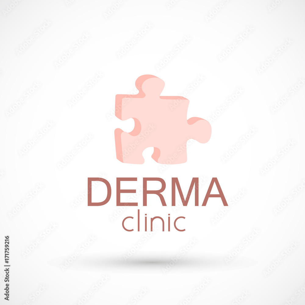 Logo dermatology Stock Vector | Adobe Stock