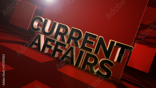Current Affairs Stock Template | Adobe Stock
