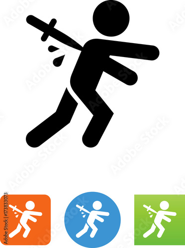 Stabbed In The Back Icon - Buy this stock vector and explore similar ...