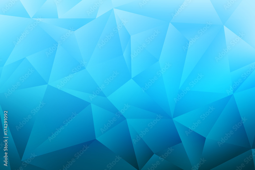 blue low poly background Stock Photo | Adobe Stock